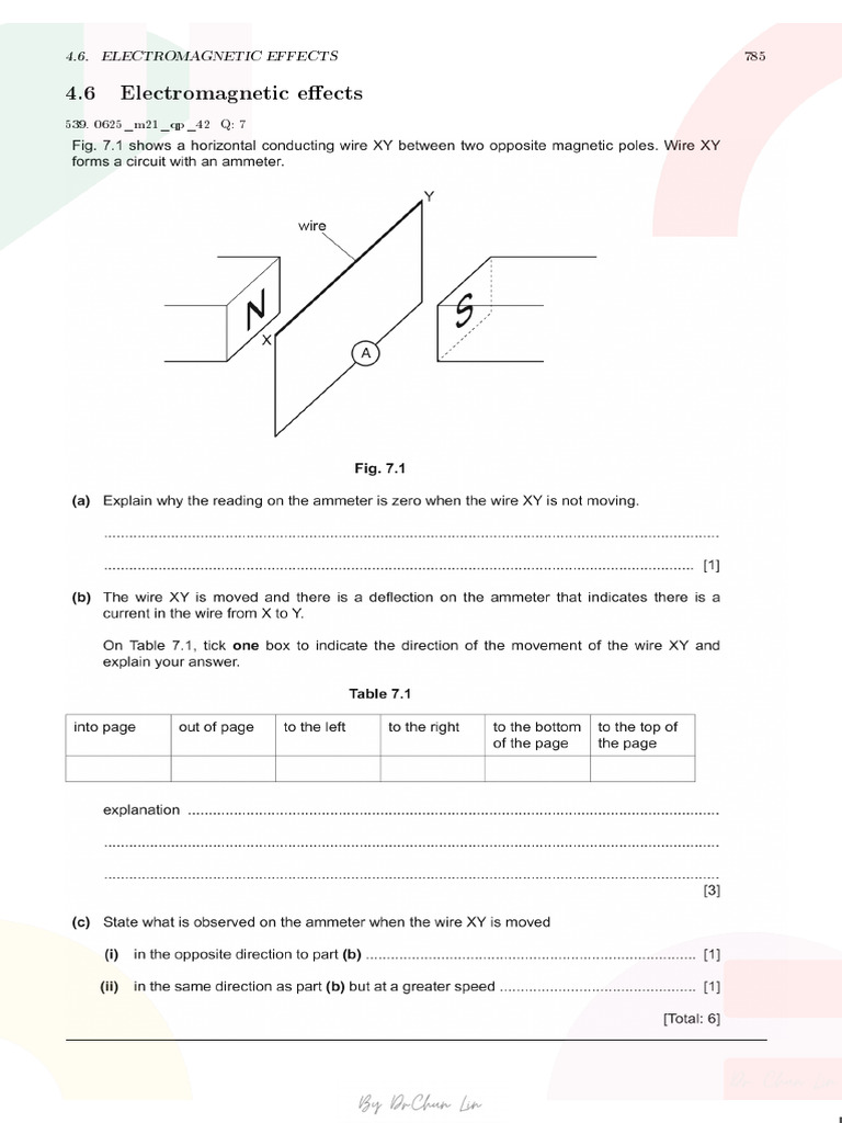 Electromagnetism 1 QP | PDF | Electromagnetism | Electricity Electromagnetism 1 QP | PDF | Electromagnetism | Electricity