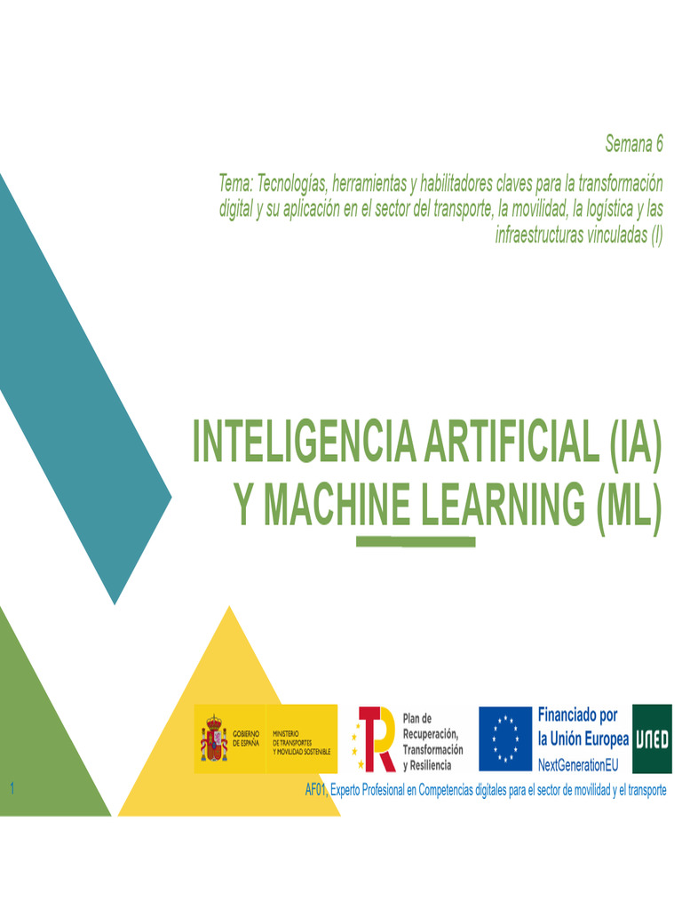 Inteligencia Artificial (IA) y Machine Learning (ML) | PDF ...