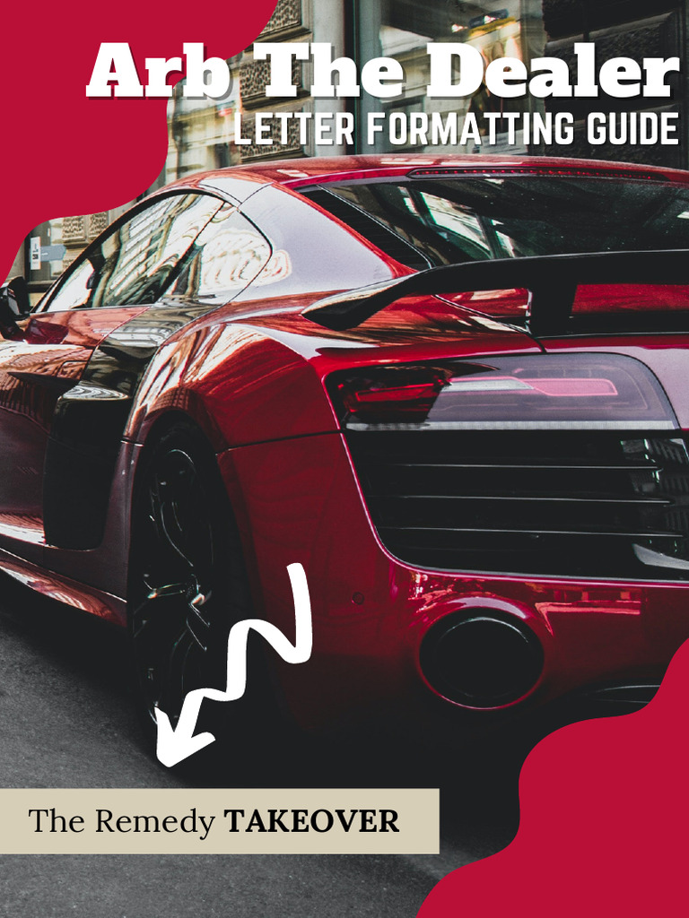 Arbitration Letter Formatting Guide | PDF | Text