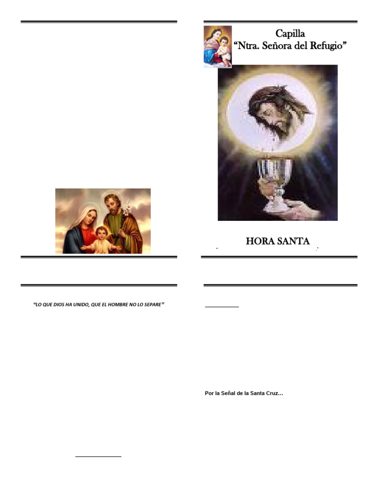 101 Hra Sta Lo Que Dios Ha Unido, No Lo Separe El Hombre POR LOS MATRIMONIOS | PDF | Oración ...