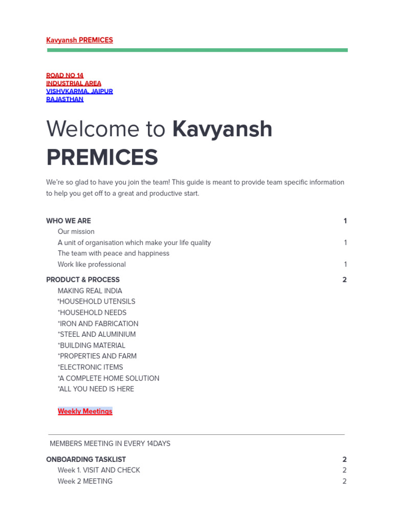 Kavyansh Properties | PDF