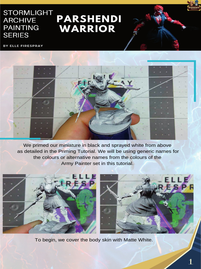 Parshendi Warrior Tutorial | PDF