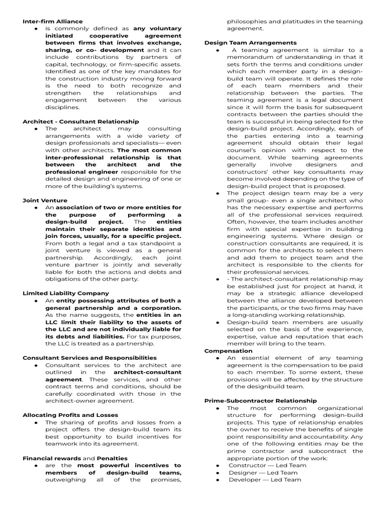 Final Reviewer in PP3 | PDF | Partnership | Limited Liability Company
