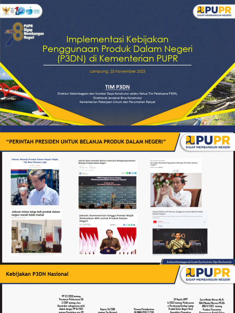 Implementasi P3DN Dan Mekanisme Perhitungan Dan Verifikasi TKDN 231123 | PDF