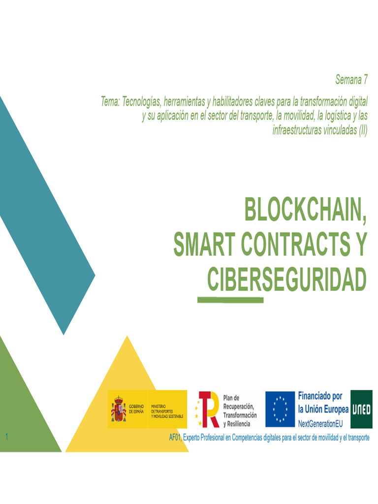 Blockchain y Smart Contracts en Transporte | PDF | La seguridad ...