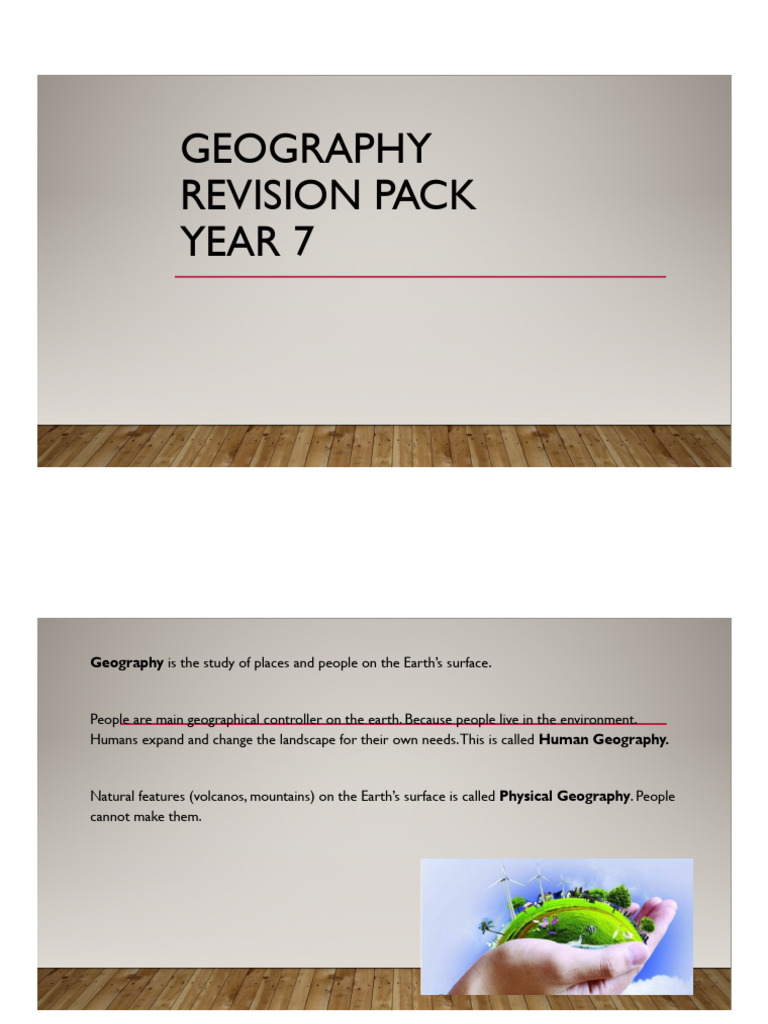 Geography - Year 7 - Revision Pack | PDF | Tropics | Weather