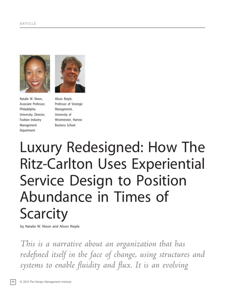 TRC Service Design in Times of Scarcity | PDF | Chaos Theory | Brand