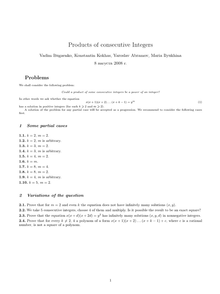 1 1en | PDF | Factorization | Prime Number