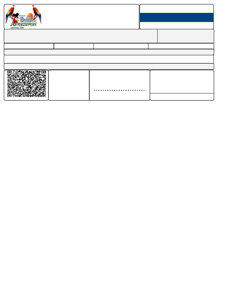 Factura Electrónica: Servicios Multiples Hakema E.I.R.L | PDF ...