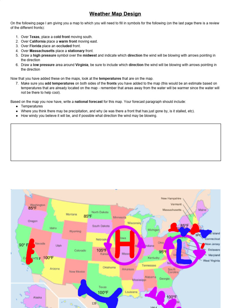 Kami Export - Quintino Santos - Weather Map Design | PDF | Meteorology | Atmosphere Of Earth