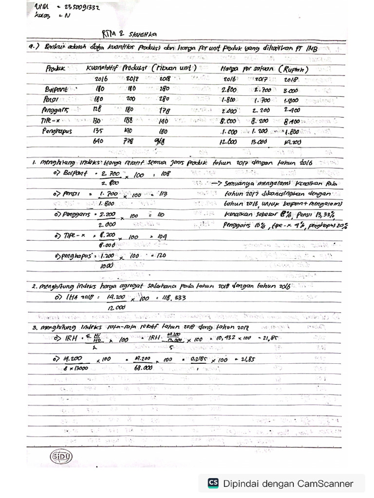 M Farhan Pranata - RTM 2 Statbi | PDF
