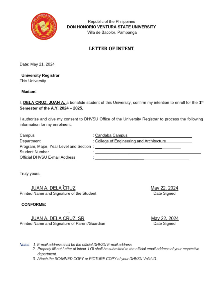 Loi - Format Ay 1st Sem 2024-2025 | PDF | Social Science