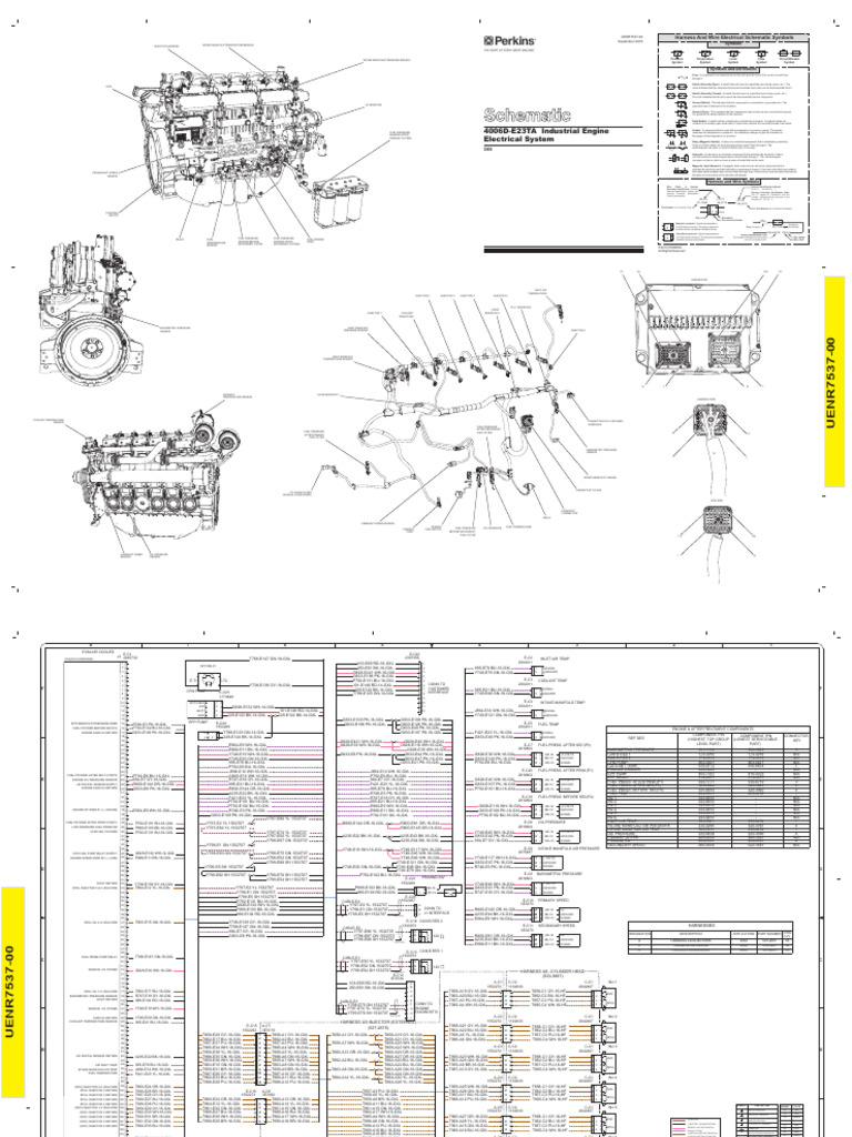 Perkins 4000 DGDF Series - UENR7537-00 | PDF | Electrical Connector ...