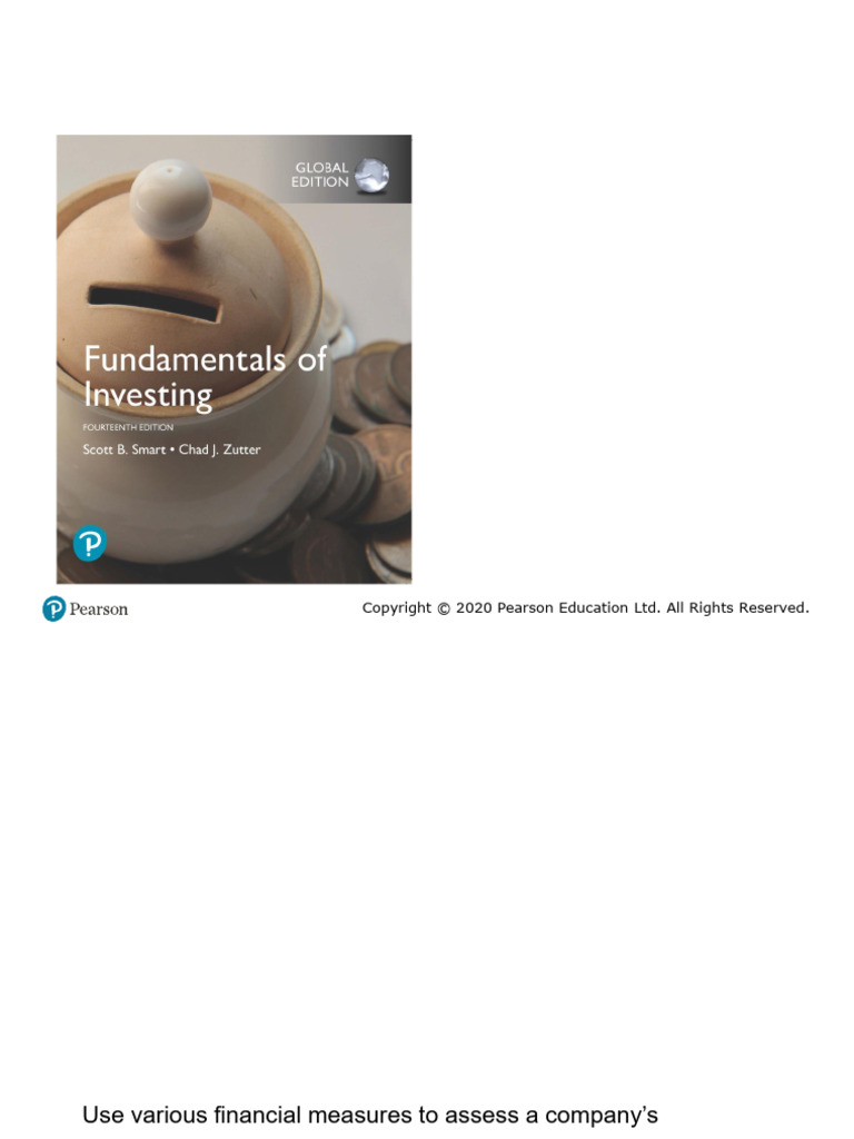 Slides - CH07 - Fundamental Analysis | PDF | Investing | Financial ...