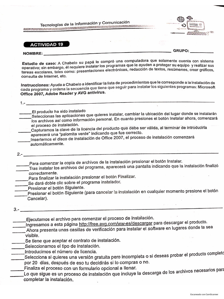 Act 19 20 Proy Final | PDF