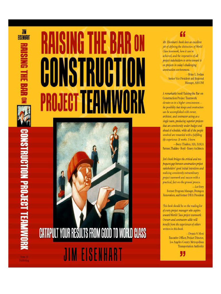 Raising The Bar On Construction Project Teamwork by Jim Eisenhart | PDF ...