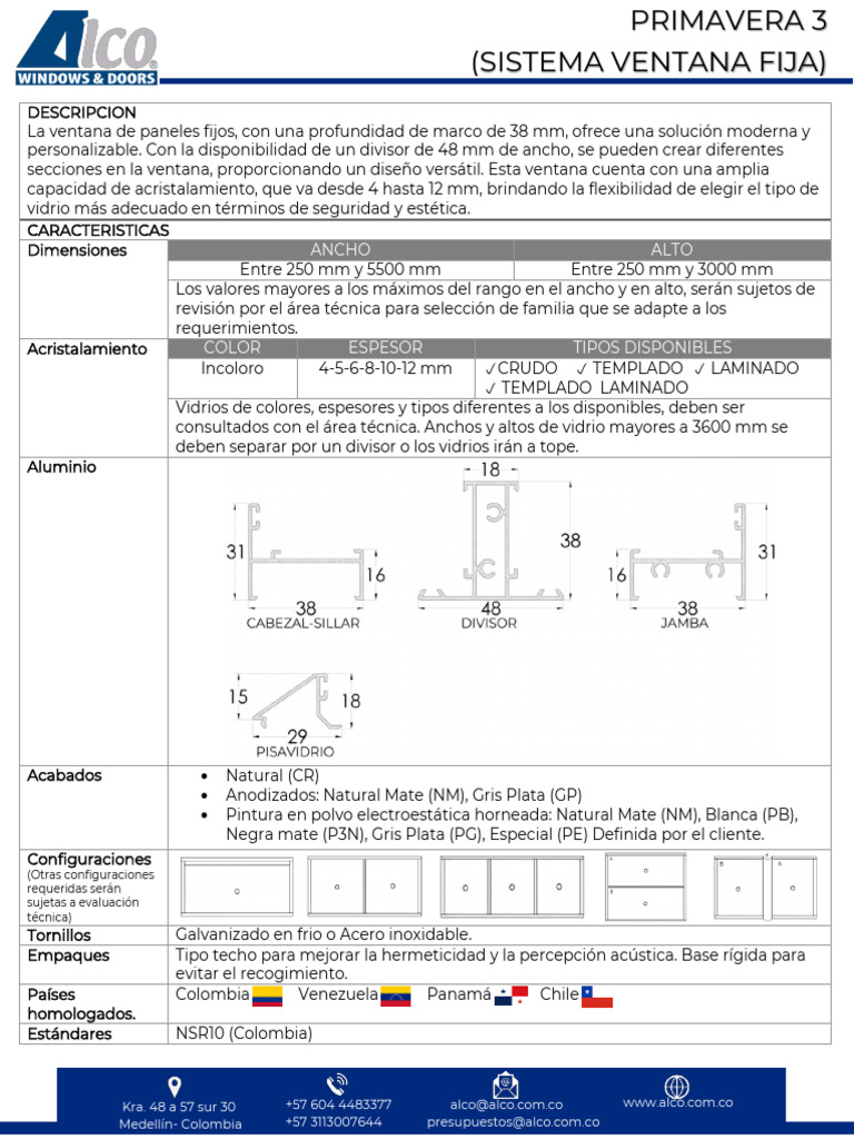 CF Pri3 | PDF | Ventana