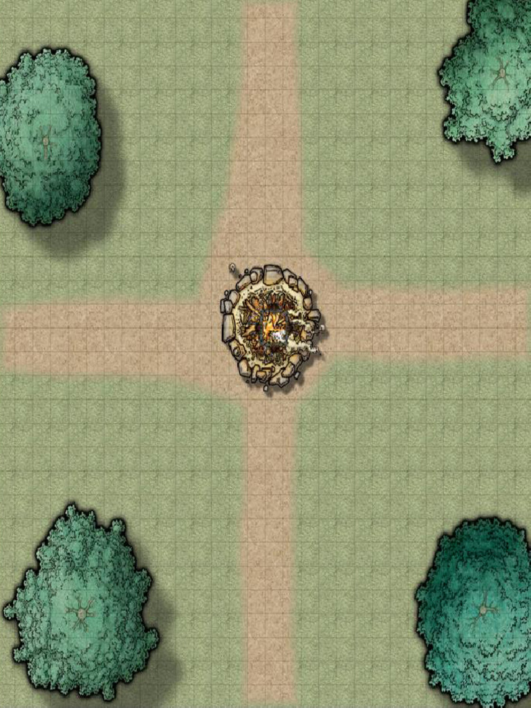 Campfire Map Daylight | PDF