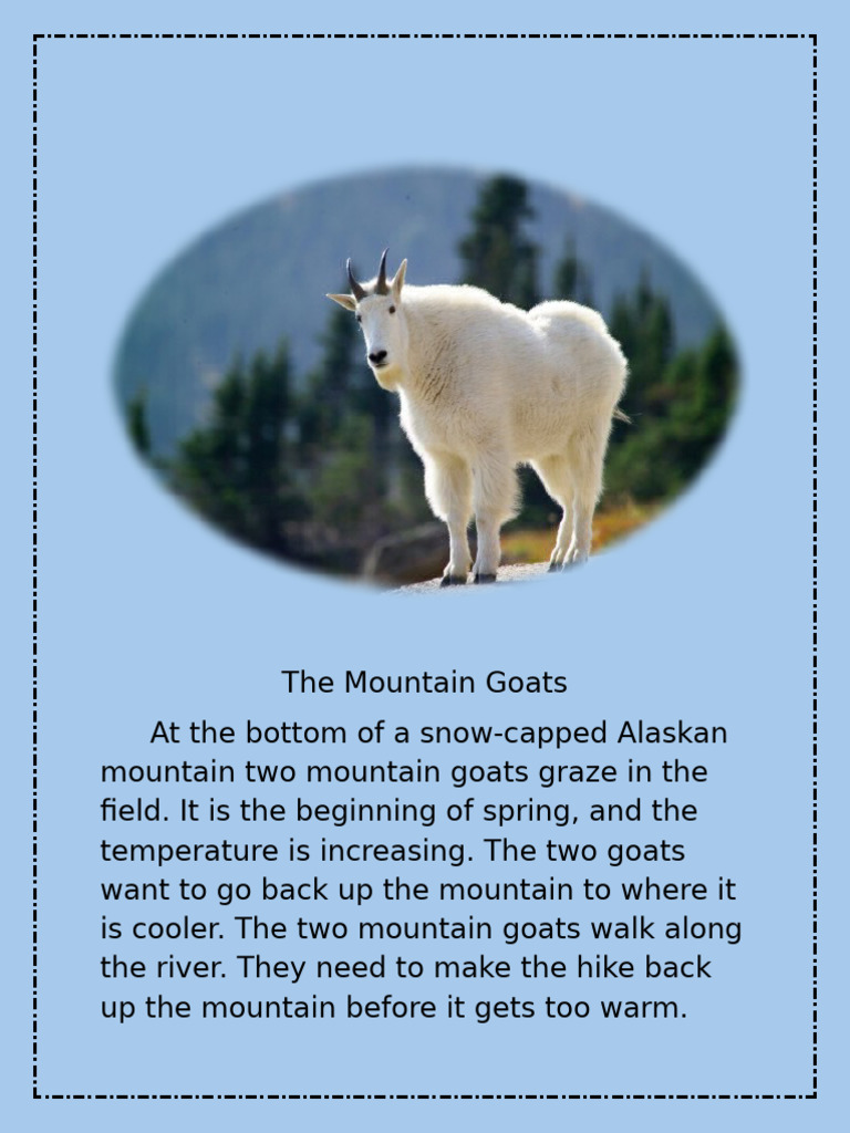 Mountain Goat Story | PDF