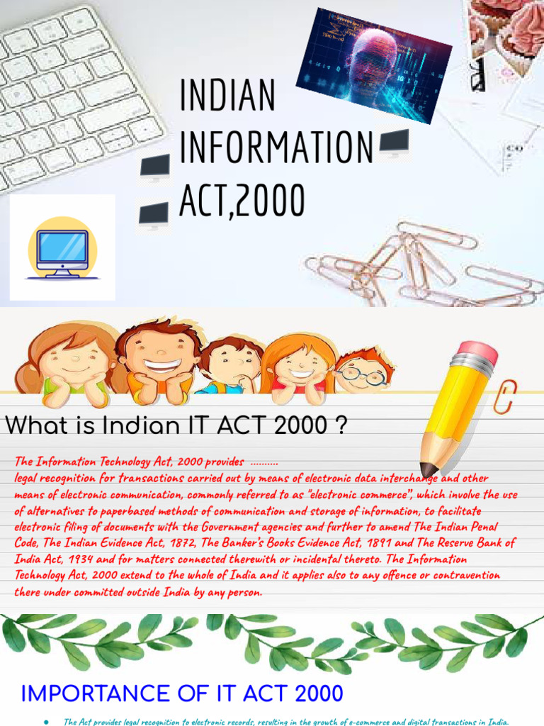 Indian Information Act, 2000 | PDF | Computer Security | Security