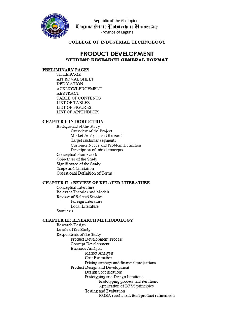 Student Research General Format 2024 3 | PDF | Data | Prototype