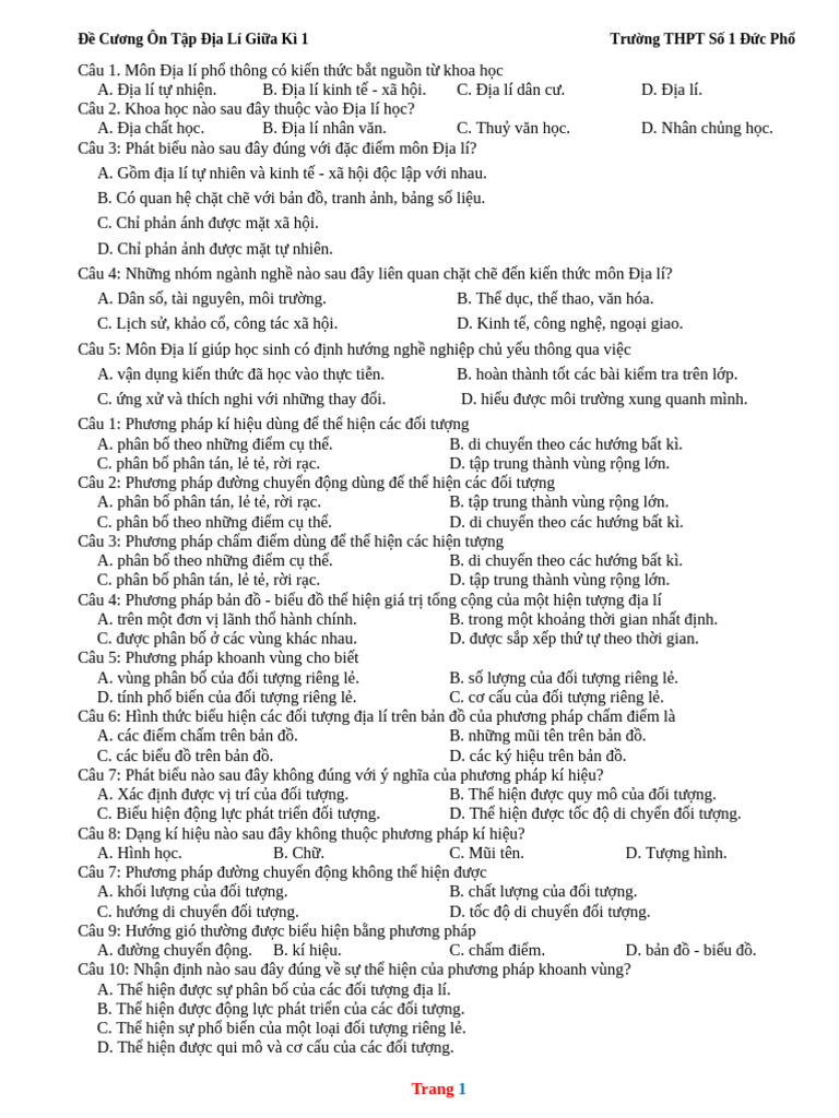 Địa 10 kntt | PDF