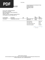 Taxi Invoice Format Template | PDF