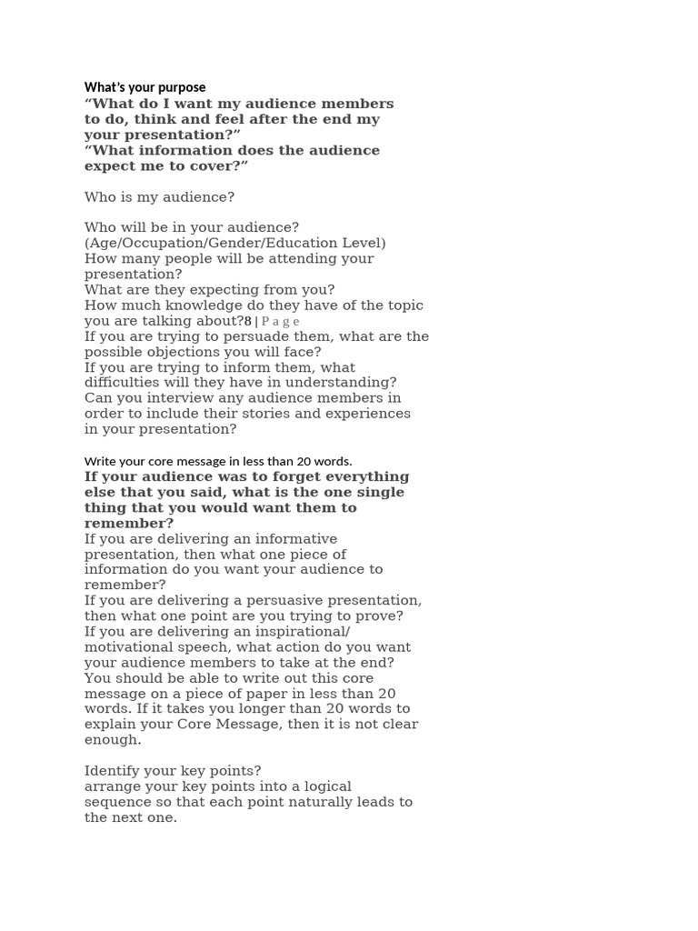 Effective Presentation Skills | PDF