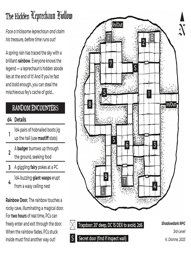 Hidden Leprechaun Treasure Quest | PDF