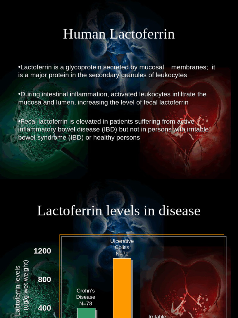 Human Lactoferrin Re Work | PDF | Inflammatory Bowel Disease | Crohn's ...