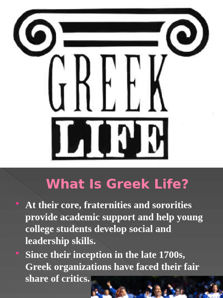 Understanding Greek Life Benefits and Criticism | PDF | Social Science ...