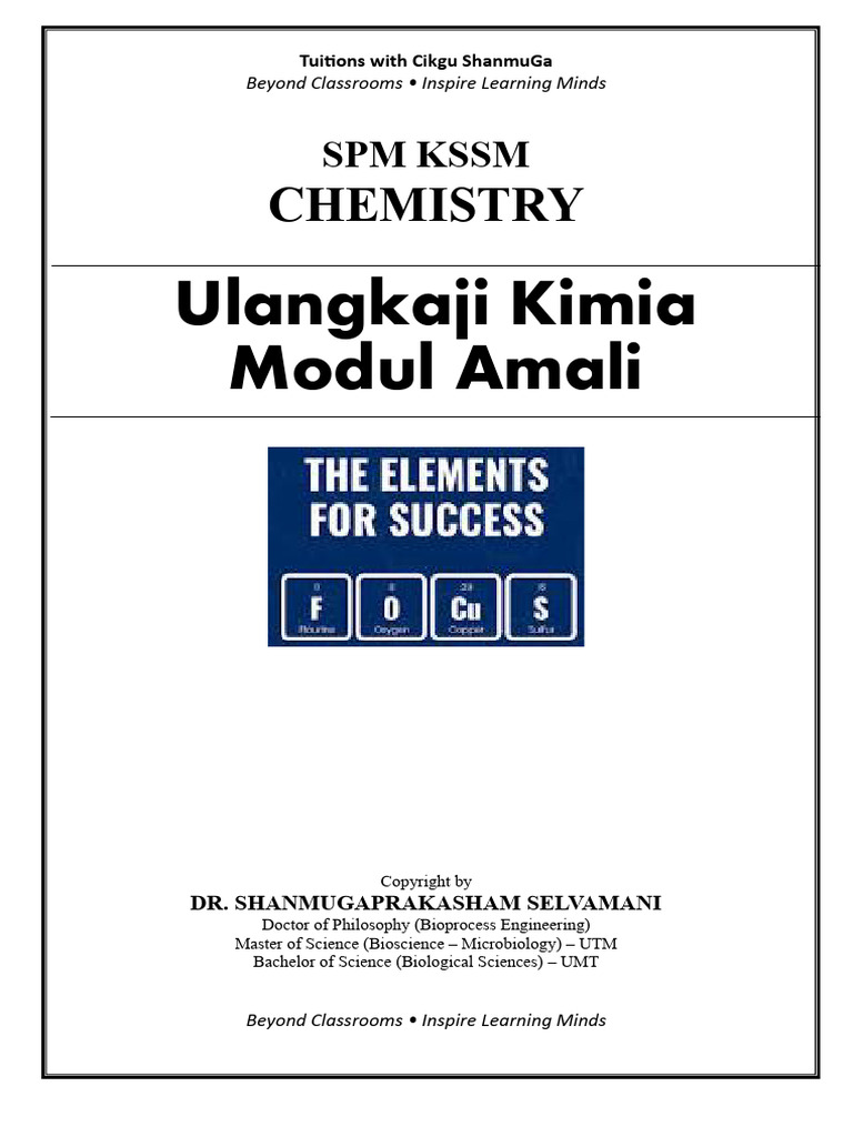 Set 3 F5 Kimia | PDF | Self-Improvement | Wellness
