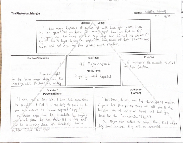 Rhetorical Triangle | PDF