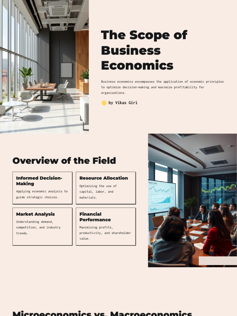 Business economics | PDF | Economics | Microeconomics
