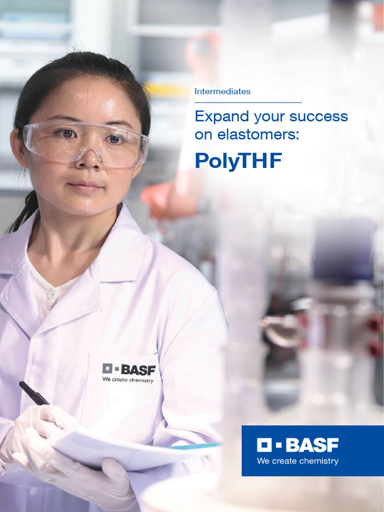 BASF PolyTHF For Elastomers | PDF | Polyurethane | Materials