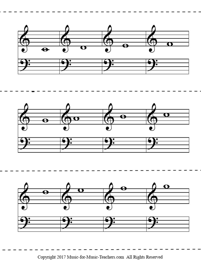 Flashcards With Gridlines | PDF