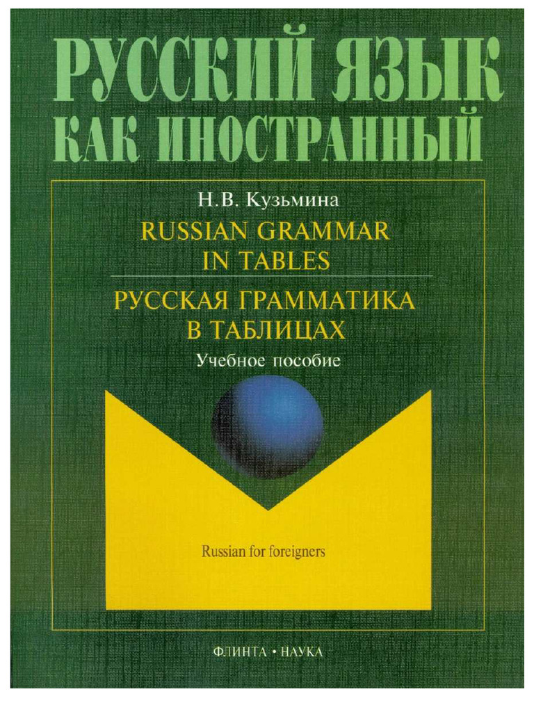 Russian Grammar in Tables 2012 | PDF