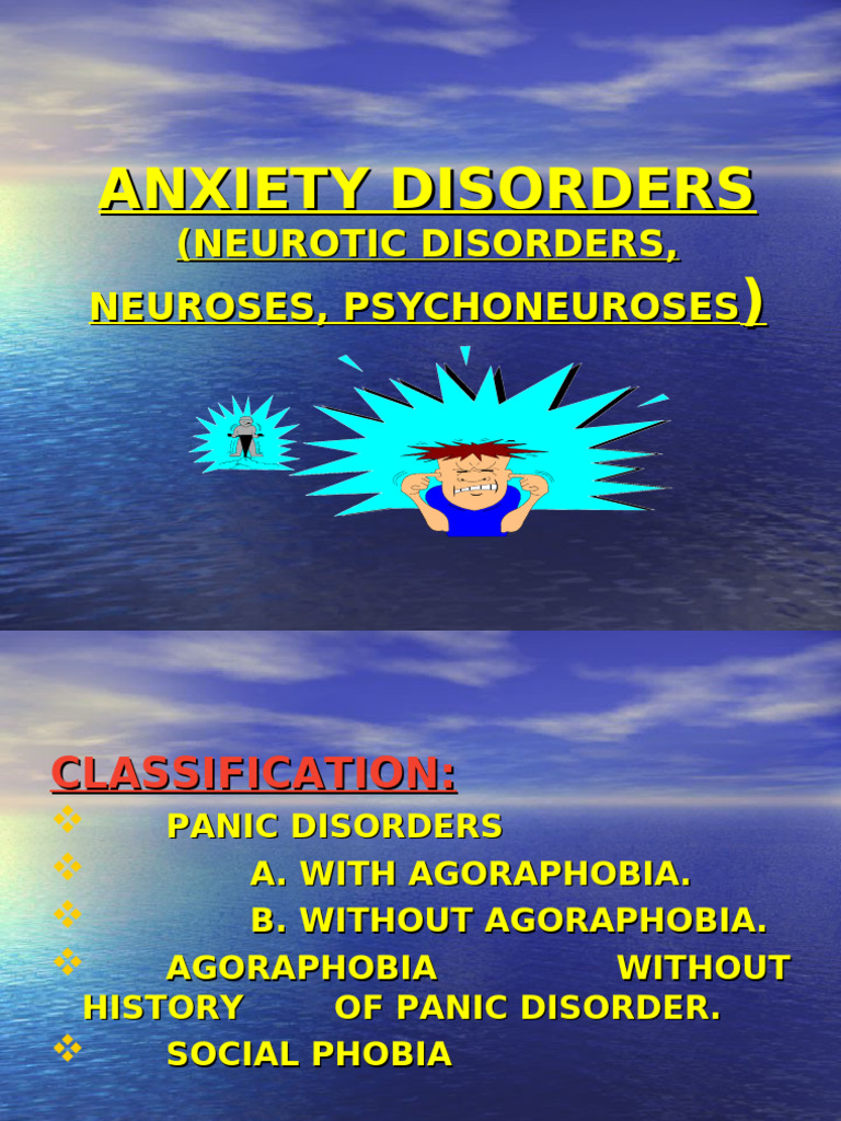 Anxiety Presentation | PDF | Anxiety | Neurosis