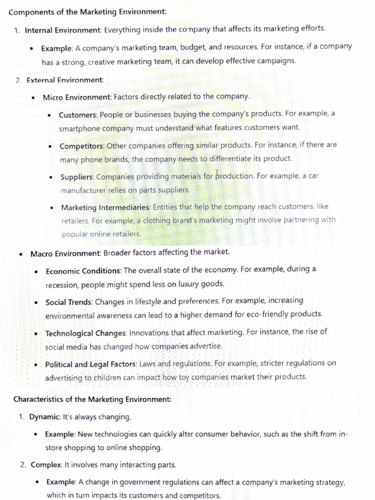 Components & Characteristics | PDF