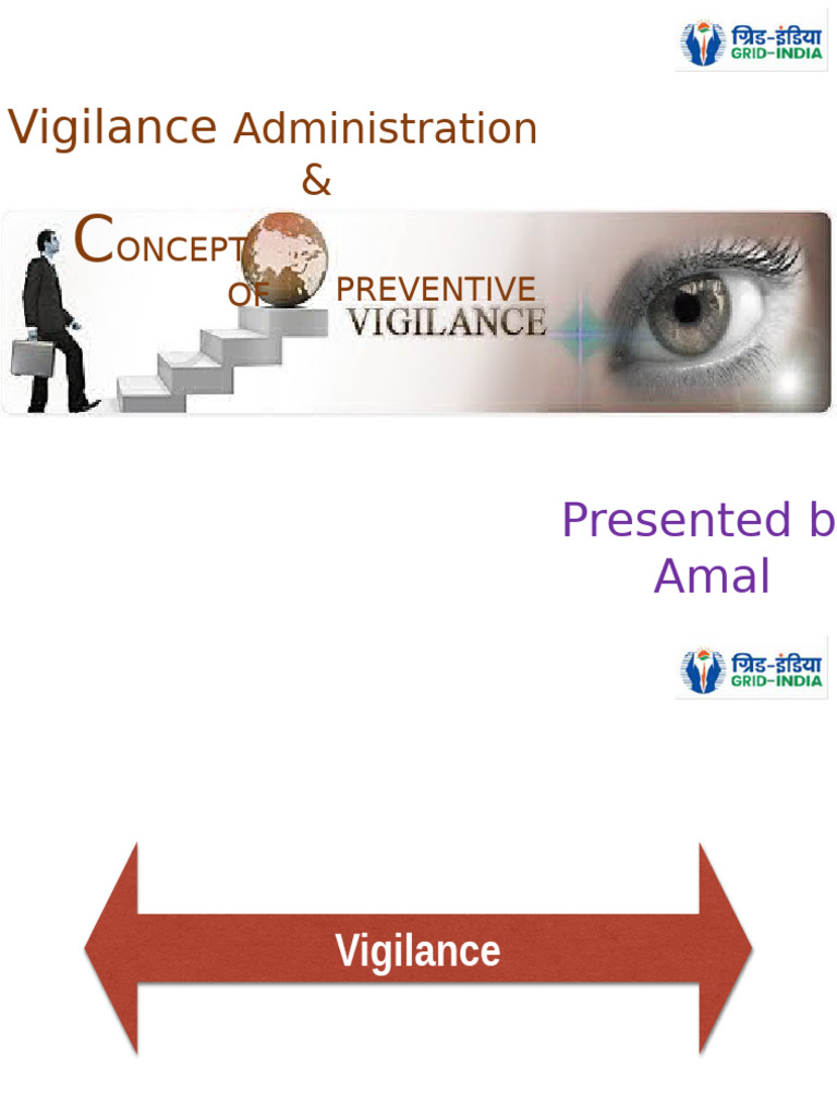 Concept of Preventive Vigilance | PDF | Law