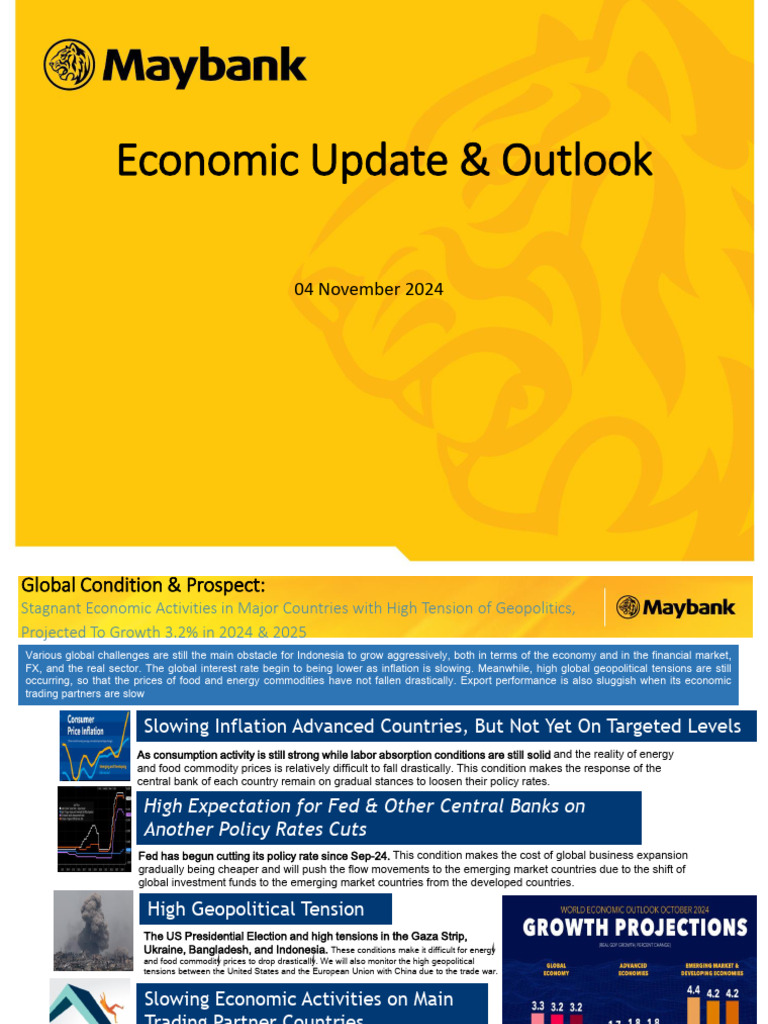 2024 Economic Outlook: Stagnation & Risks | PDF | Inflation ...