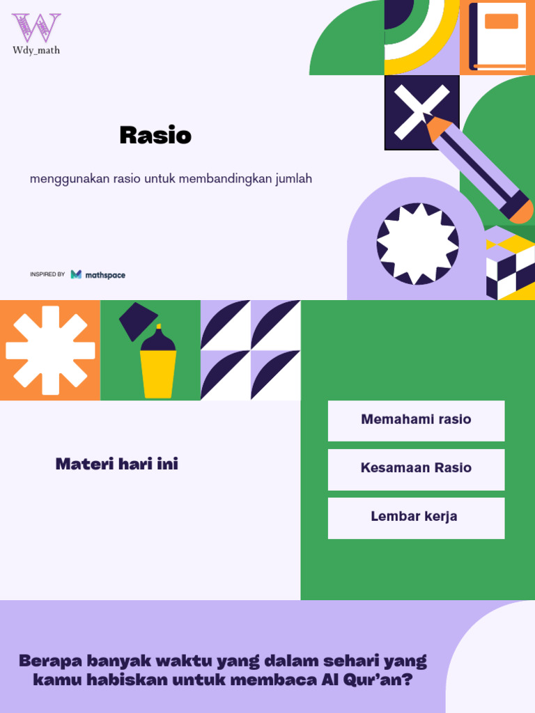 Matematika-6 (Rasio) | PDF