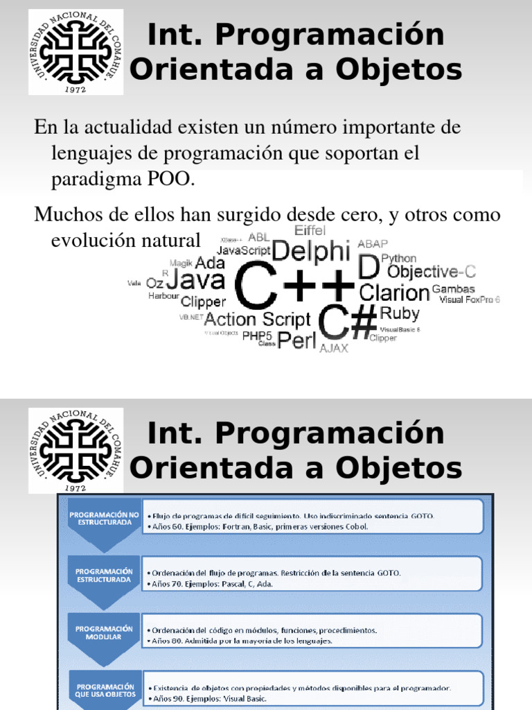 1_1_Conceptos_POO | PDF | Objeto (informática) | Programación orientada ... 1_1_Conceptos_POO | PDF | Objeto (informática) | Programación orientada ...