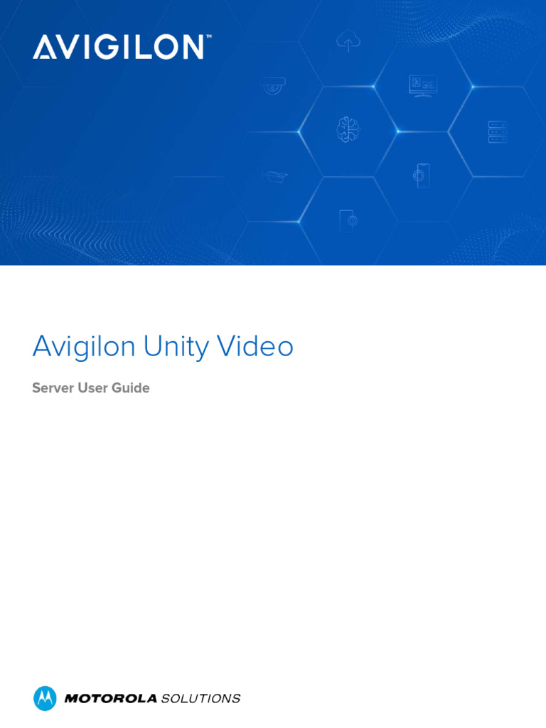 Avigilon Unity Video Server User Guide en | PDF | Public Key Certificate | Port (Computer ...