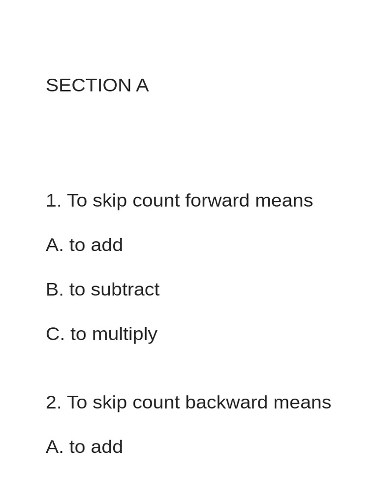 Class 2 Maths | PDF