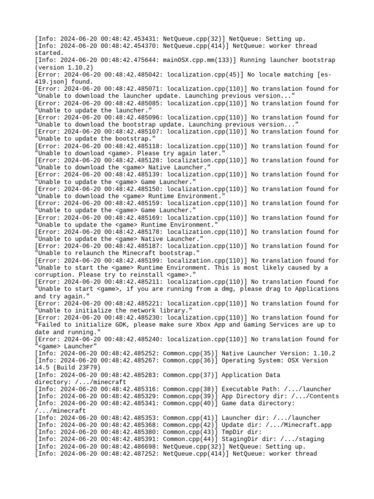 Launcher Log5 | PDF | Operating System Families | Computer Programming