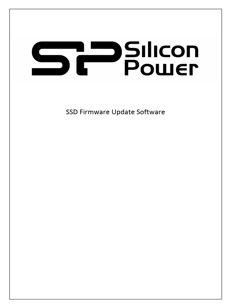 SSD Firmware Update Guide | PDF | Solid State Drive | Operating System ...