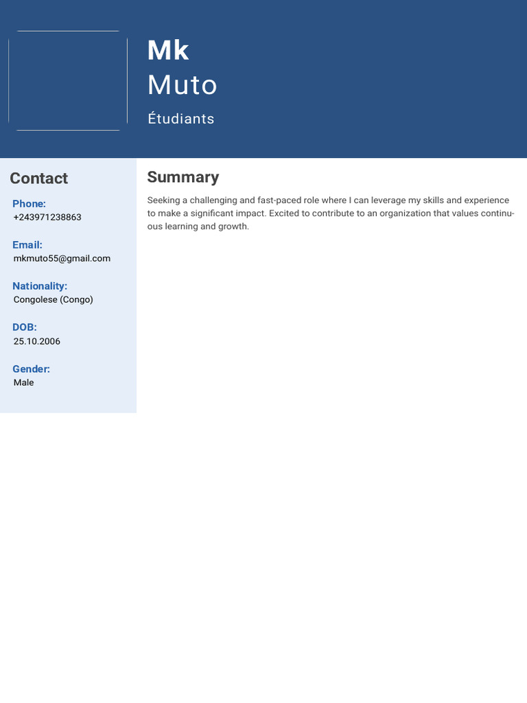 MK Resume 133 | PDF | Wellness