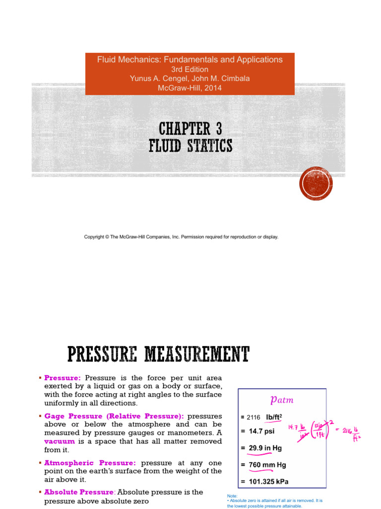 Chapter 32 | PDF | Pressure | Pressure Measurement Chapter 32 | PDF | Pressure | Pressure Measurement