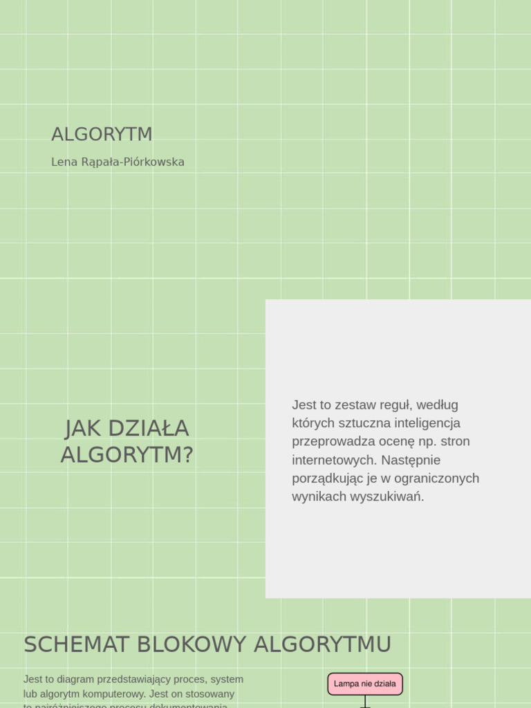 Algorytm Prezentacja | PDF